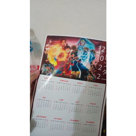 LUFFY ONE PIECE WANO ARC CALENDAR