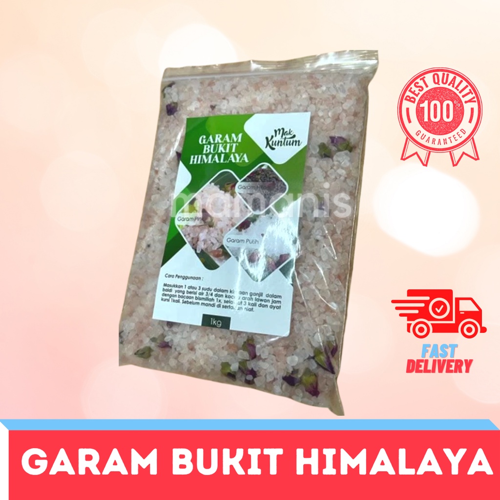 🔥HOT ITEM🔥 Mak Kuntum Garam Bukit Himalaya Untuk Bertangas Tangas ...