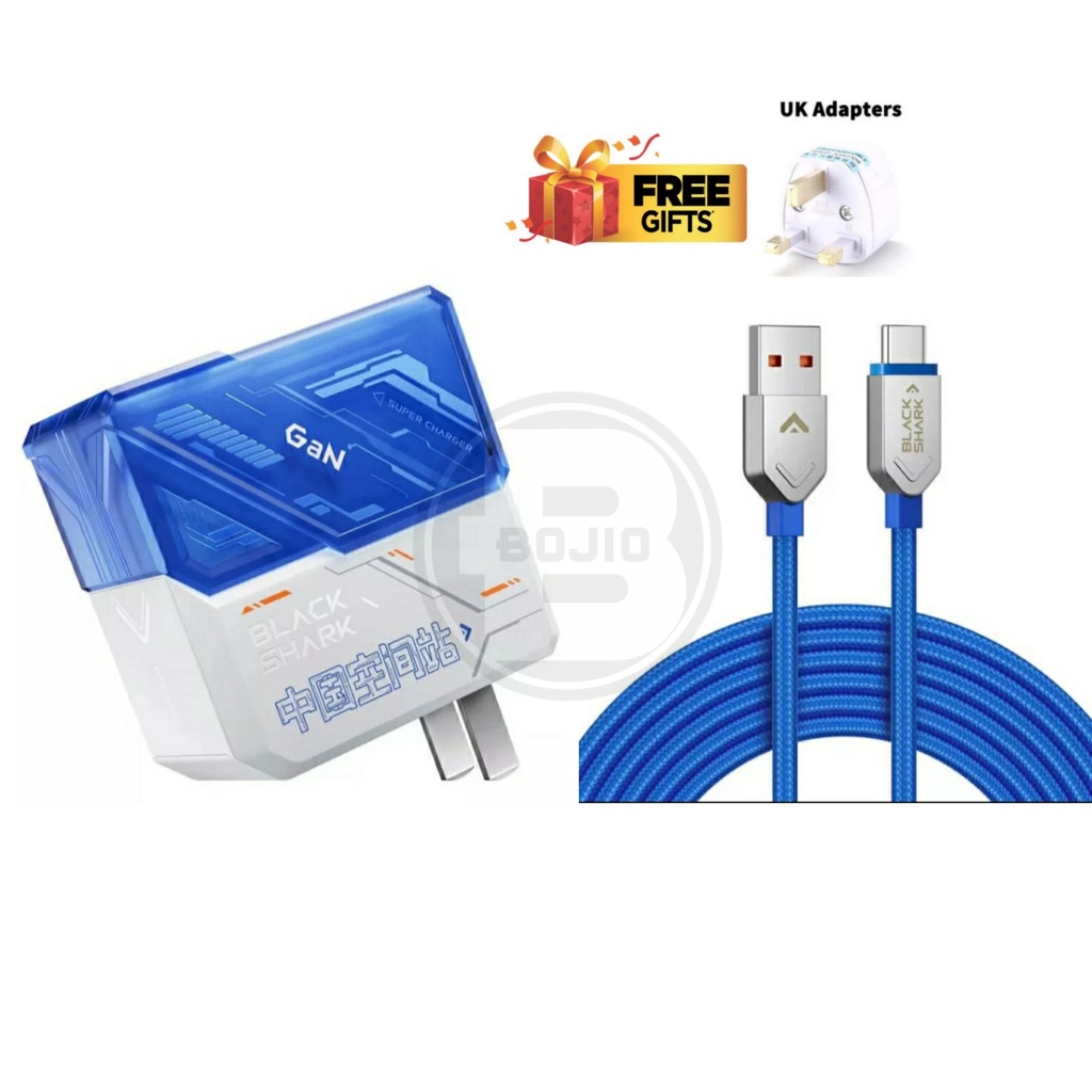 Original Black Shark 120W Hyper Charger Set Xiaomi 120W Charger Fast ...