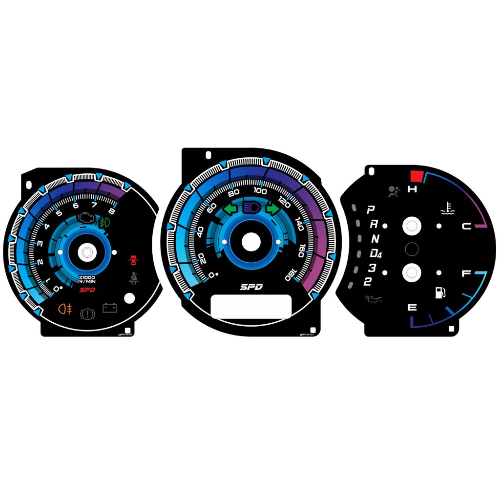 [ PREORDER ] Faceplate Panel Instrument Cluster Speedometer Meter ...