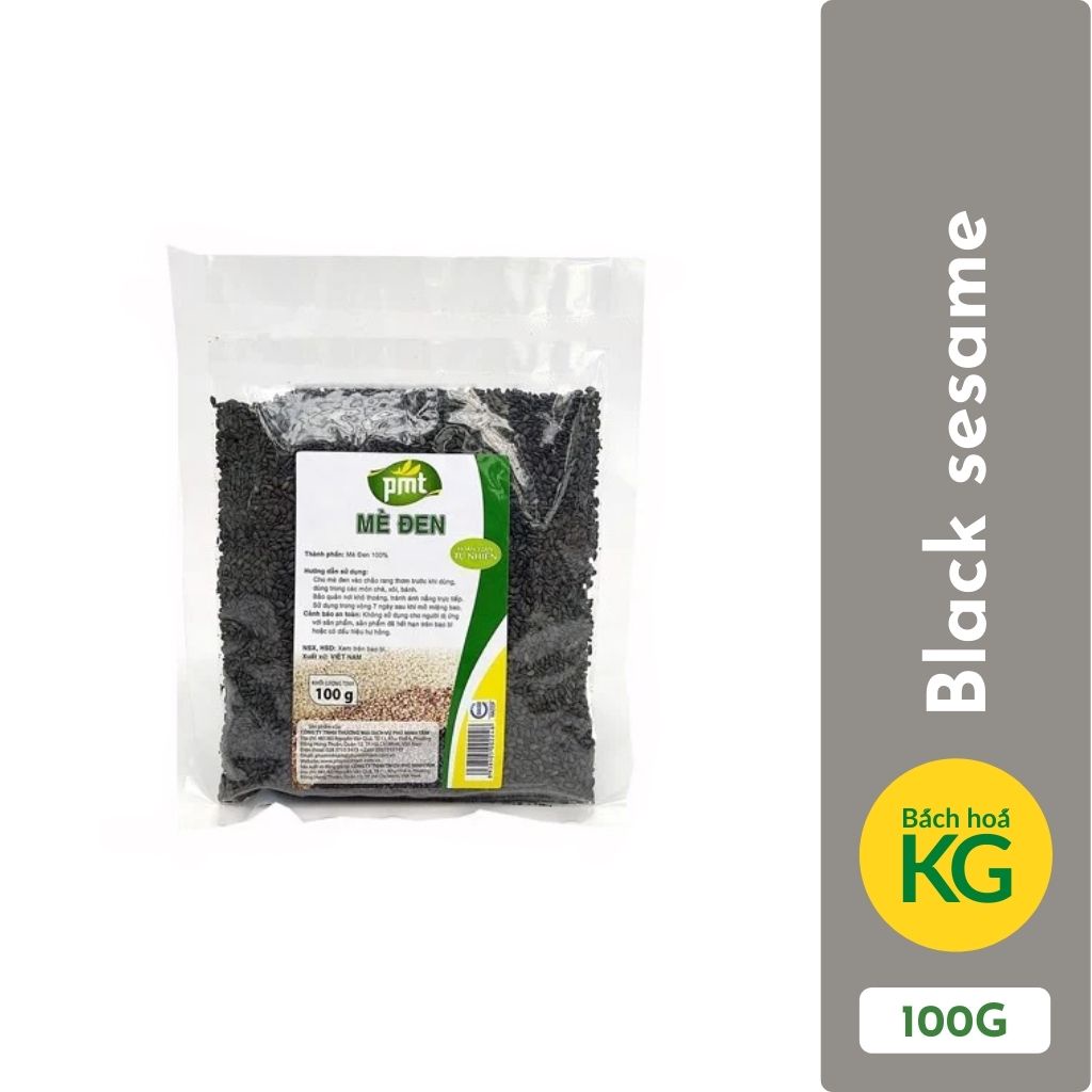 Vietnam Black Sesame 100g - Bijan hitam - 黑芝麻 - Mè đen PMT Việt Nam ...