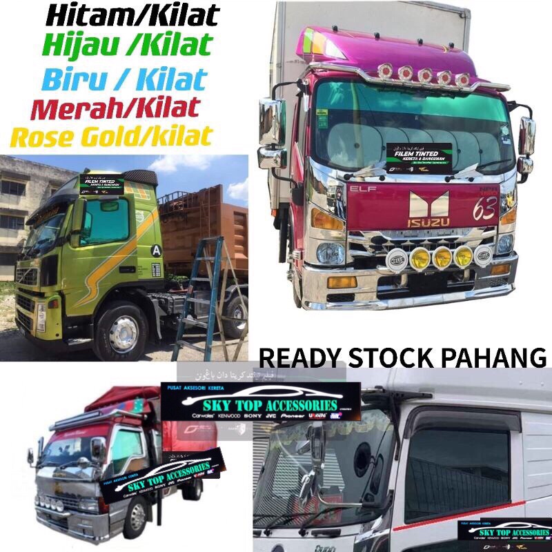 Tinted Lorry Uv Dan Quality Tinted Warna Tinted Uv Untuk Lori Tepi Dan ...