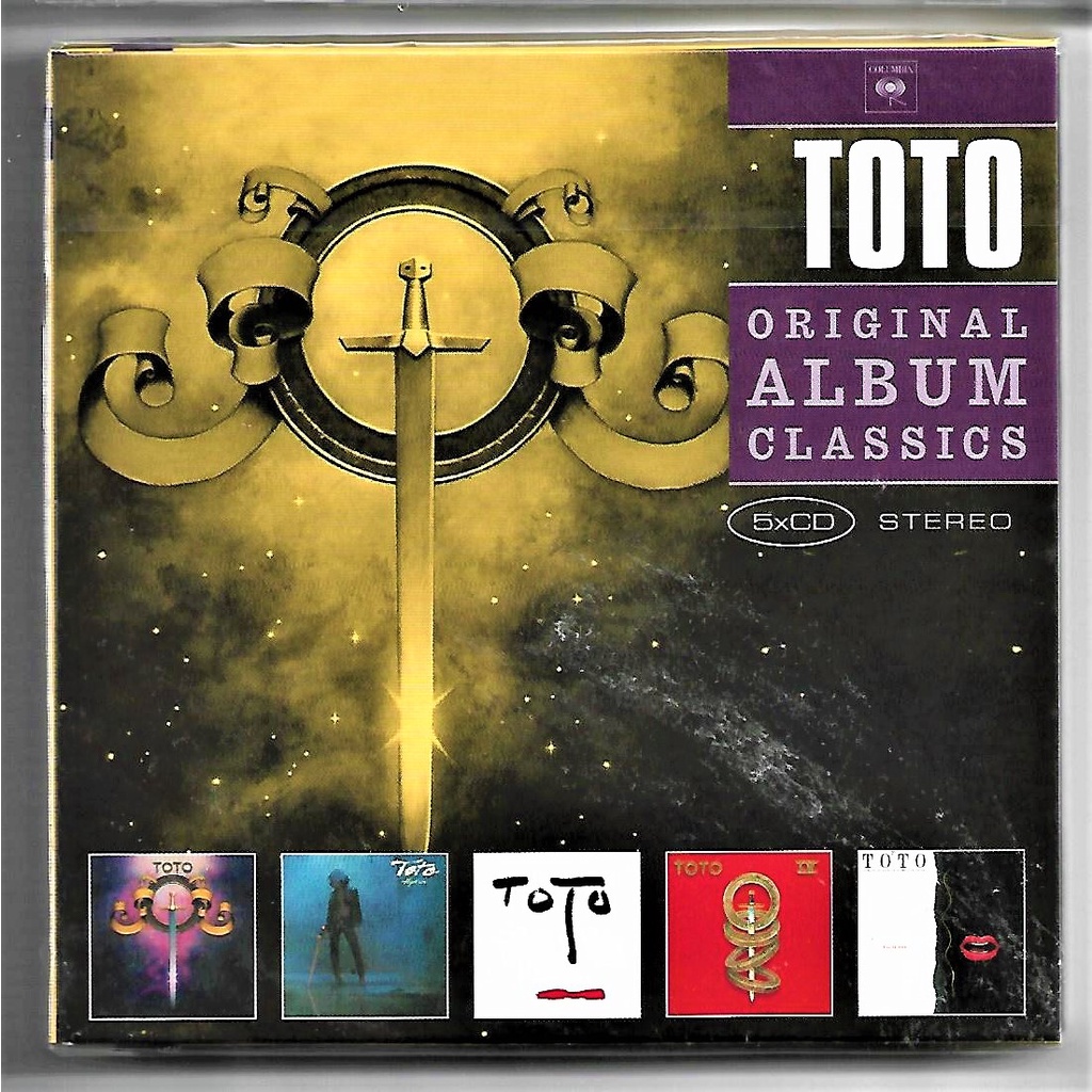 Toto - Original Album Classics 5 CD Stereo ( 5 Digipak CD ) | Shopee ...