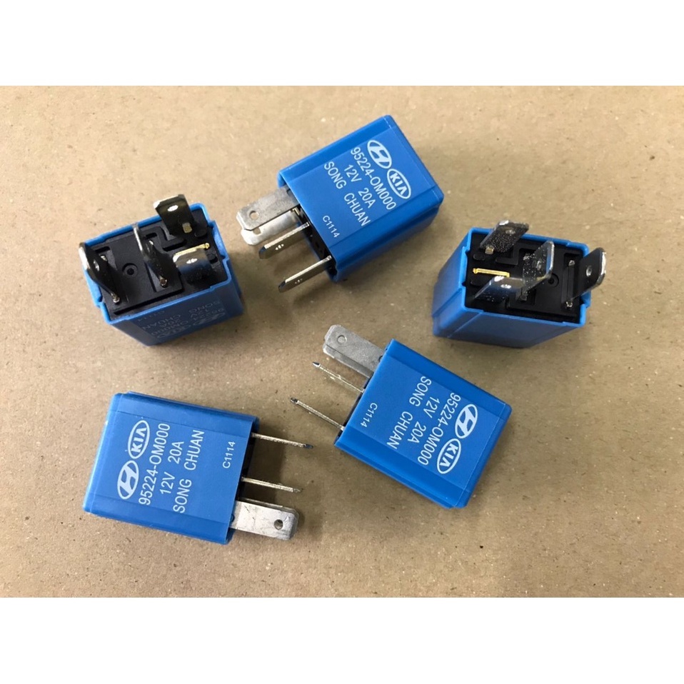Power Relay - 4 Pin - 20A ( Blue ) | Shopee Malaysia