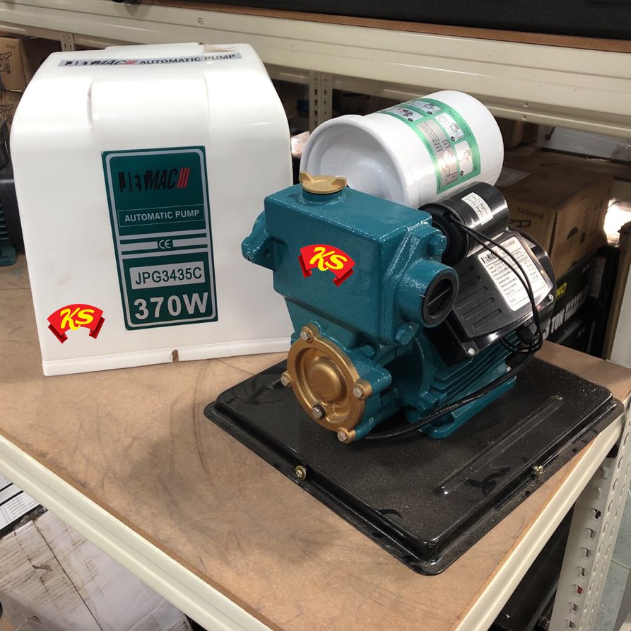 JETMAC JPG3435C Automatic Self Priming Water Pump with cover 370w 4.8 ...