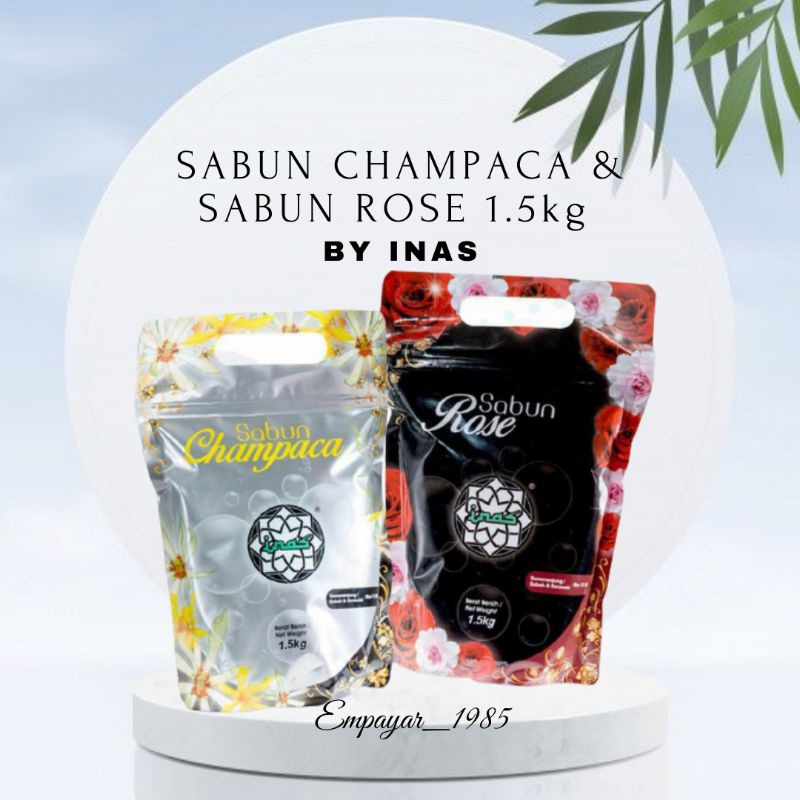 SABUN CHAMAPACA/SABUN ROSE/KOTORAN DEGIL/INAS/RM27(1.7KG)RM80(3PACK ...