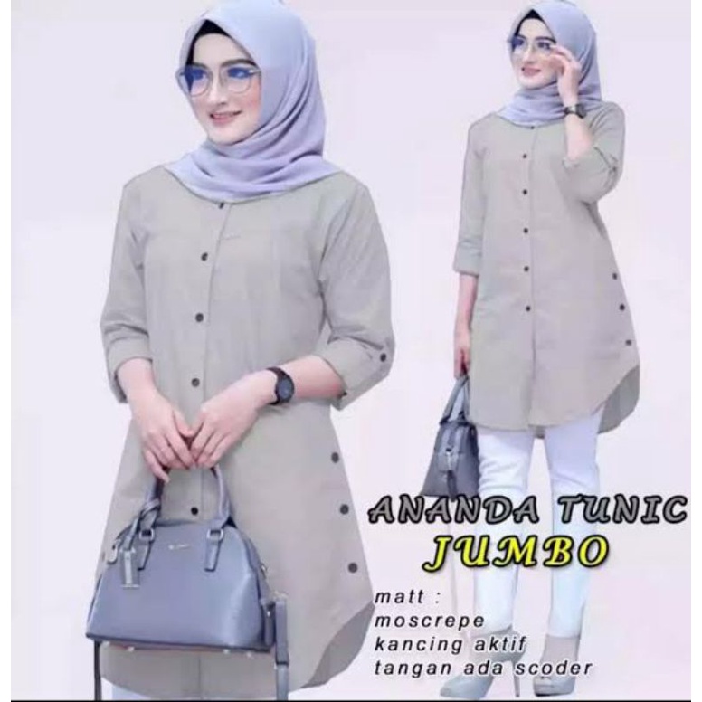 Ananda Tunic Women's Clothes | Shopee Malaysia