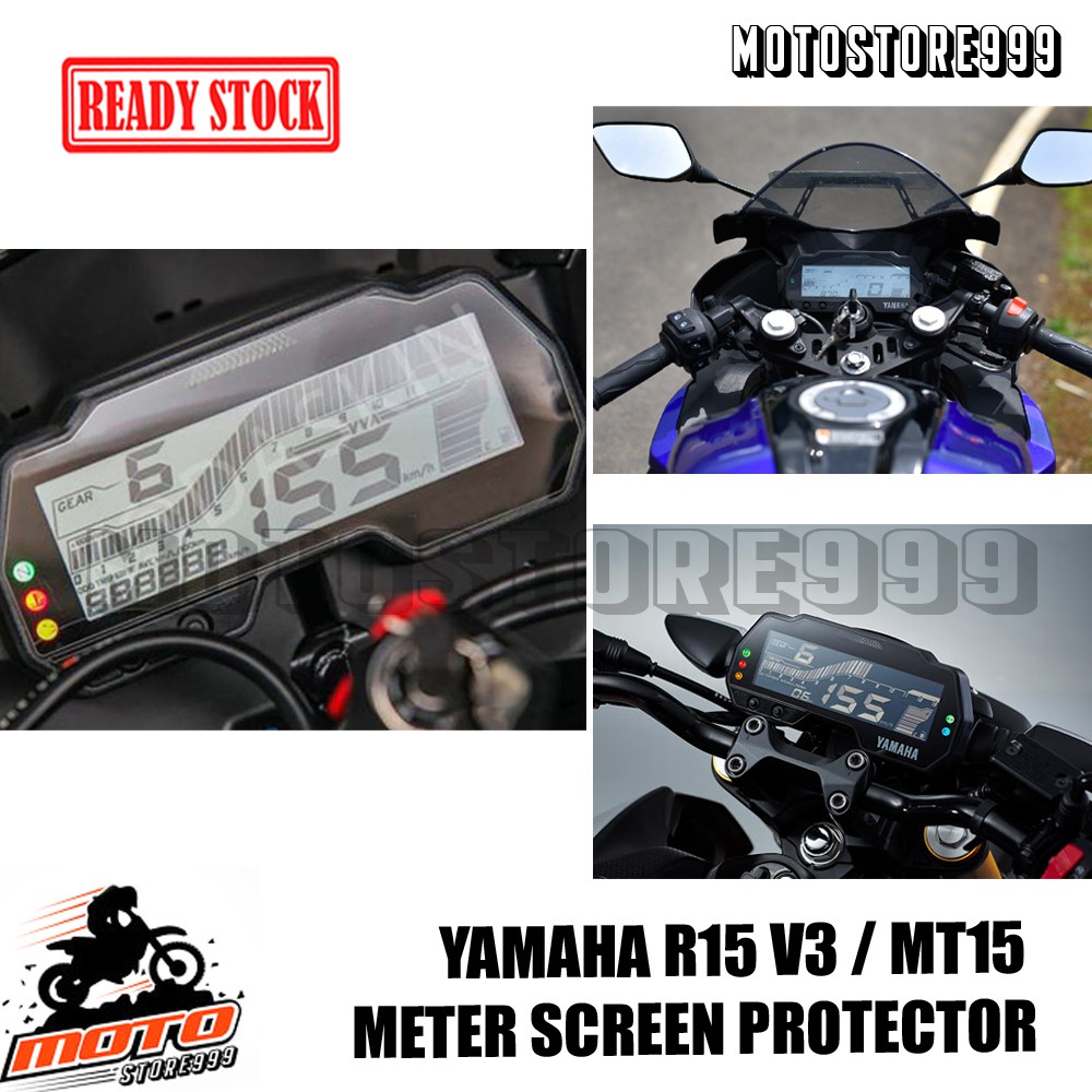 Yamaha R15 V3 / MT15 Meter Screen Protector READY STOCK | Shopee Malaysia