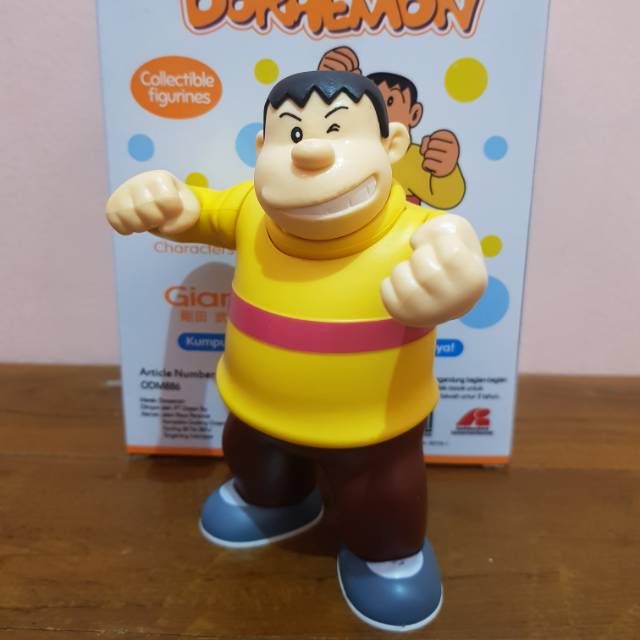 Gian Doraemon Action Figure - Gian Cartoon Action Figure | Shopee Malaysia