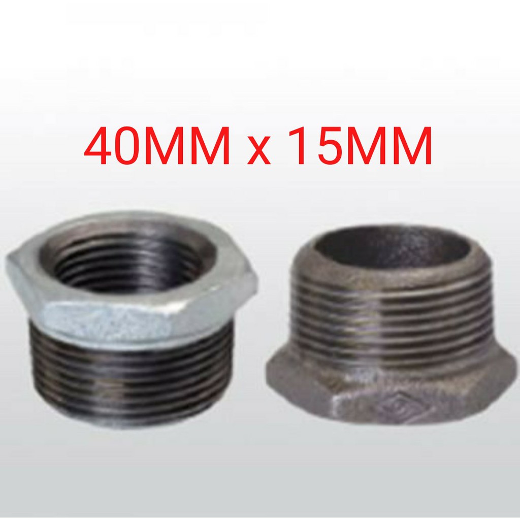 Galvanised Iron GI BUSH 15mm , 20mm , 25mm , 32MM , 40MM , 50MM ...