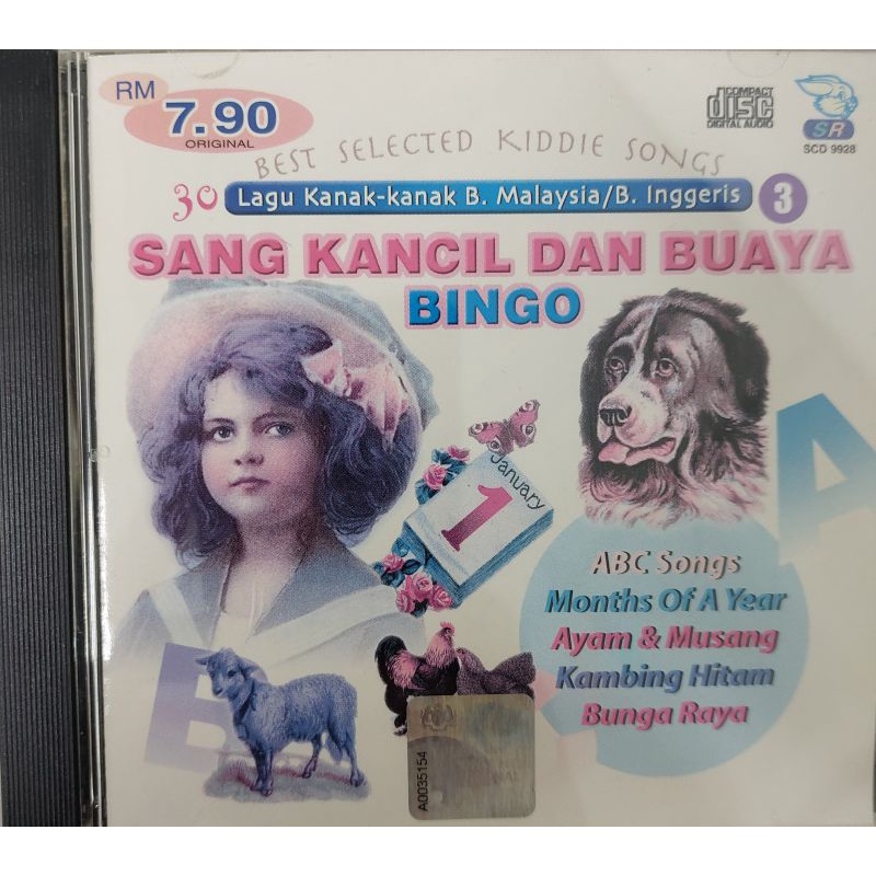 Original VCD Lagu Kanak-Kanak B.Malaysia/Inggeris | Shopee Malaysia
