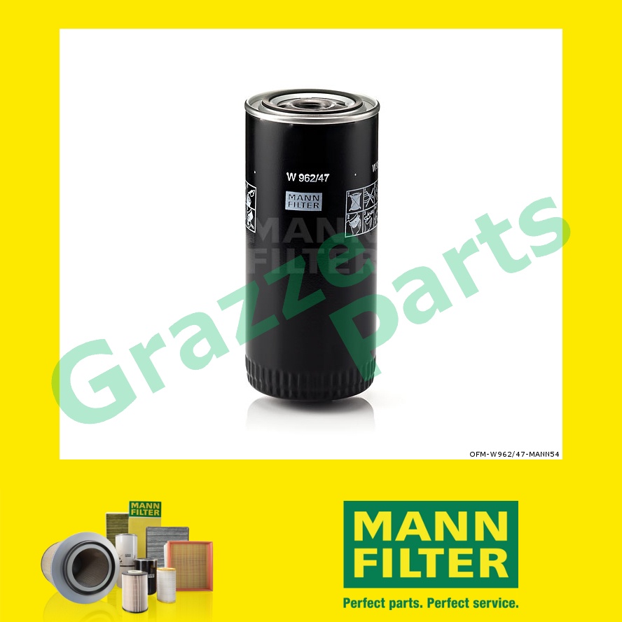 100% Original Mann Engine Oil Filter W962/47 W 962/47 Wacker Neuson ...