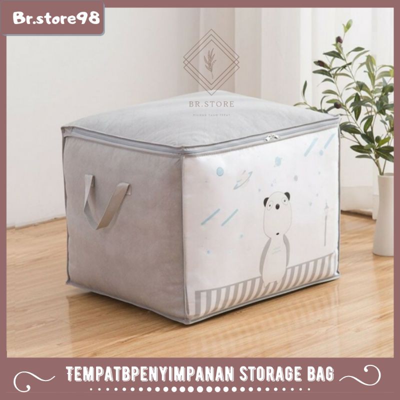 Clothes Storage Bag Storage/Bad Cover Storage/Blanket Storage | Shopee ...