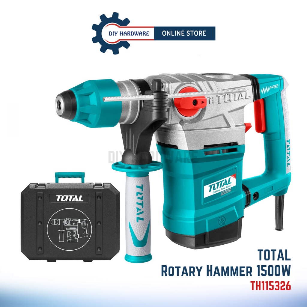 Total Rotary Hammer (1500W) TH115326 | Shopee Malaysia