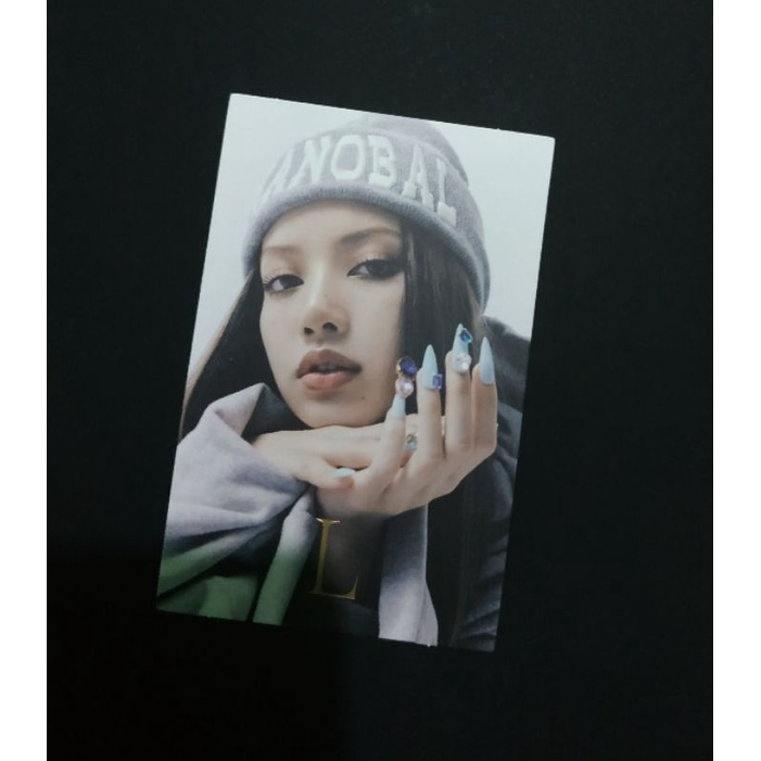 Lalisa Rare Photocard - Lisa First Single Album | Shopee Malaysia