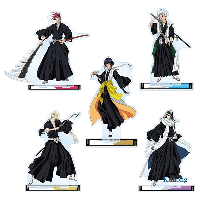 Kuhong Bleach Kurosaki Ichigo Rukia Kuchiki Acrylic Stand Figure Model ...