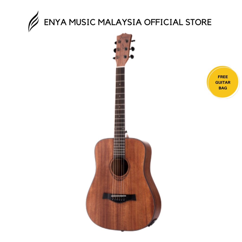 Amari AMBaby Mahogany 36" Acoustic Guitar With Bag | Shopee Malaysia