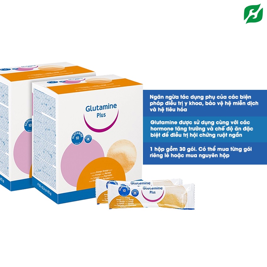 Glutamine Plus Orange Soluble Powder (30 packs) - Medical Nutrition for ...