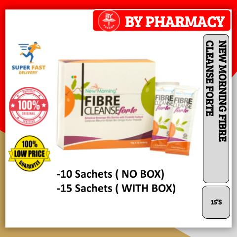 [BY PHARMACY] NEW MORNING FIBRE CLEANSE FORTE 15G (Fiber+probiotic for ...