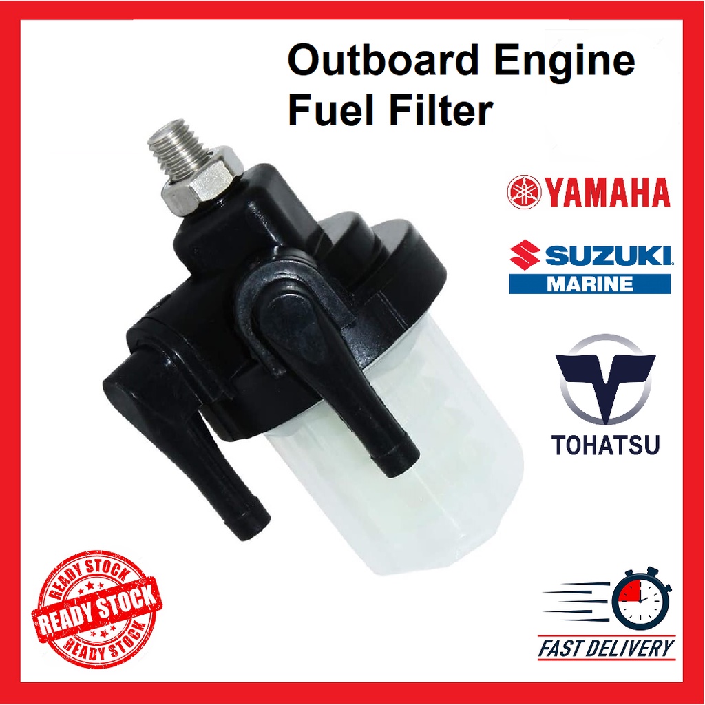 9.9HP-40HP 61N-24560-00 FUEL FILTER YAMAHA SUZUKI MERCURY TOHATSU 15HP ...