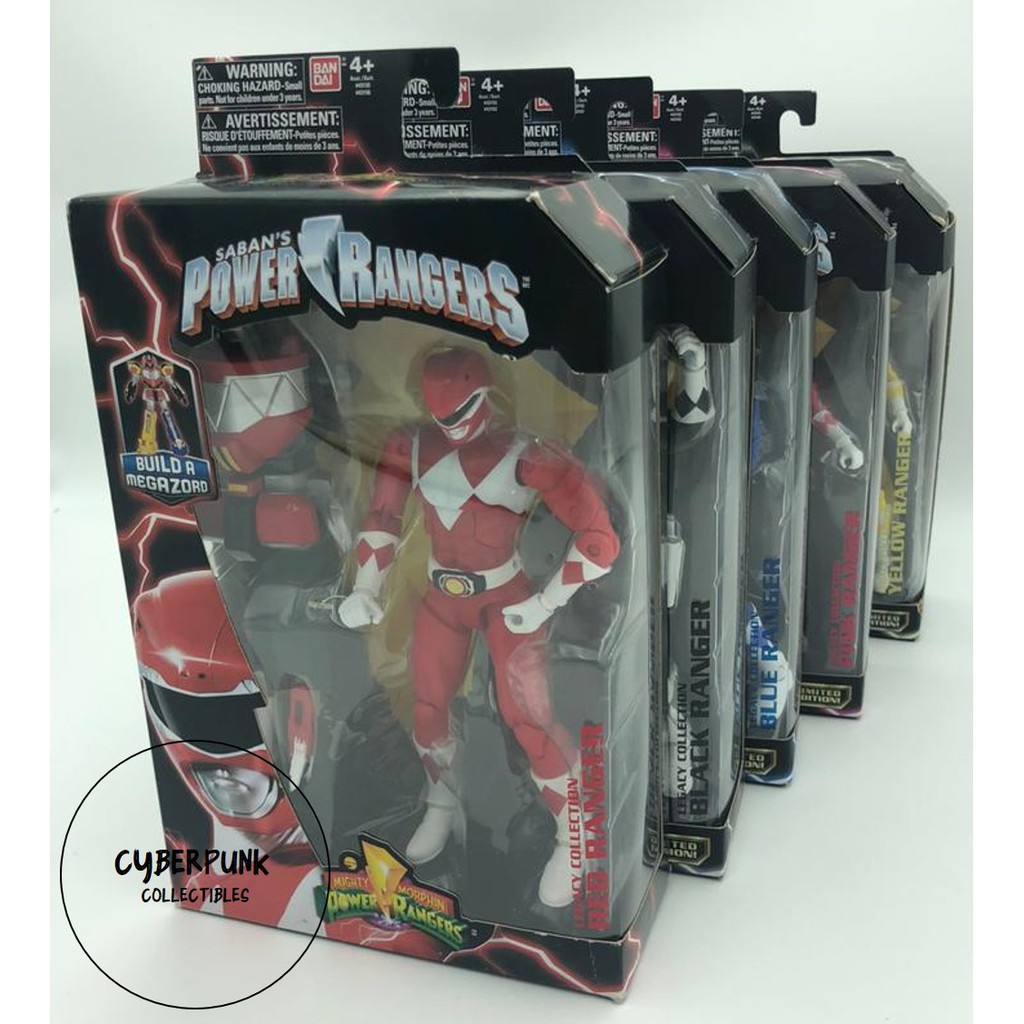 Legacy Collection Power Rangers set of 5 by BANDAI | Shopee Malaysia