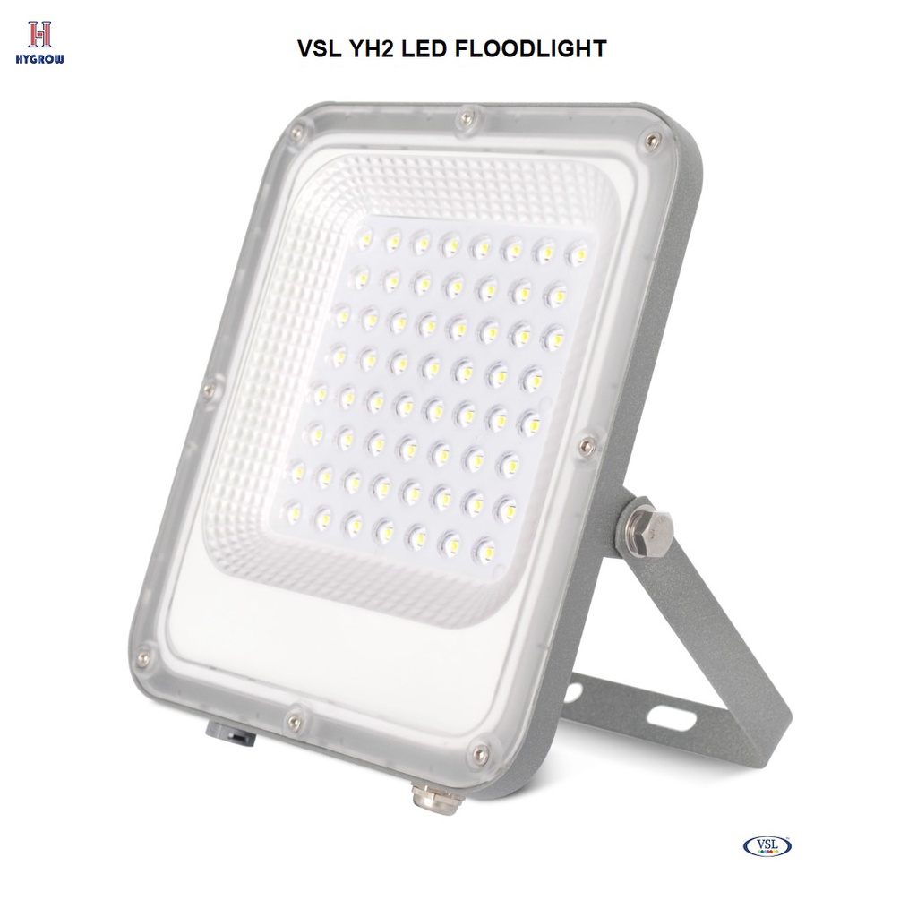 VSL YH2 LED FLOODLIGHT 100LM/W, 6500K, IP66, 50W, 100W, 150W & 200W ...