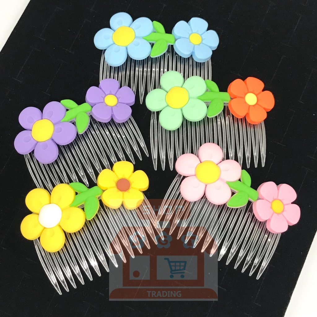 Ready stock Msia hair comb flower cute sepit rambut insert comb 插梳 ...