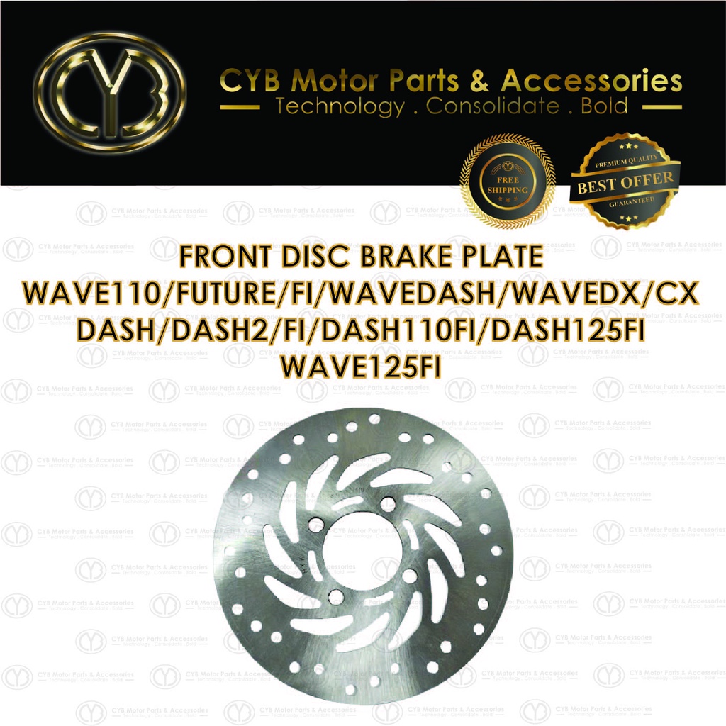 Front Disc Brake Plate HONDA WAVE110 FUTURE WAVEDASH DASH2 DASH110 ...