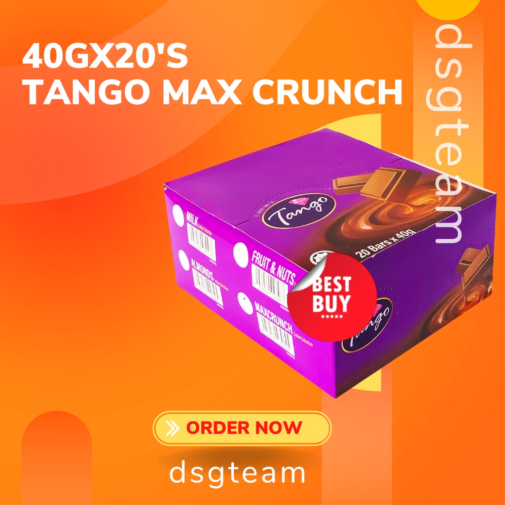 Tango Chocolate Bars (40g x 20pcs) | Shopee Malaysia