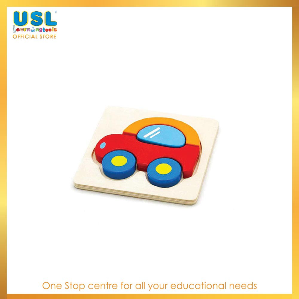 Handy Block Puzzle - Car - Manipulative & Early Learning | Shopee Malaysia