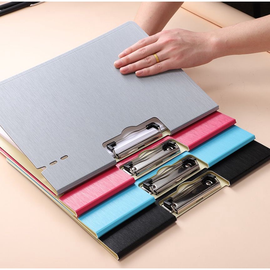 A4 Foldable Wire Clip Board File Folder Document / Waterproof Writing ...