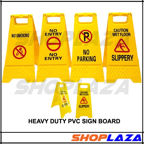 SLIPPERY WET FLOOR CAUTION SIGN BOARD NO ENTRY SIGN BOARD NO PARKING ...