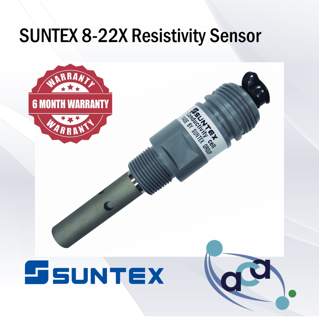 Suntex Resistivity Conductivity Sensor 8-22X Series 8-221 8-222 8-223 ...