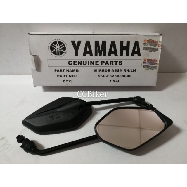 Original Yamaha LC135 V2 V3 V4 V5 Side Mirror 55C - Y15ZR Y15 Y100 Y110 ...