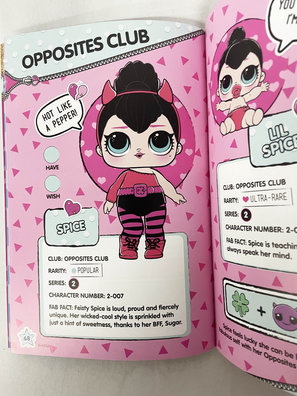 LOL Surprise Character Guide Book 1 with character profiles for Kids ...