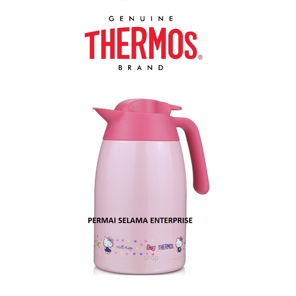 Thermos Hello Kitty 1.5 Liter Vacuum Insulated Stainless Steel Carafe THV-1501KT pink | Shopee ...