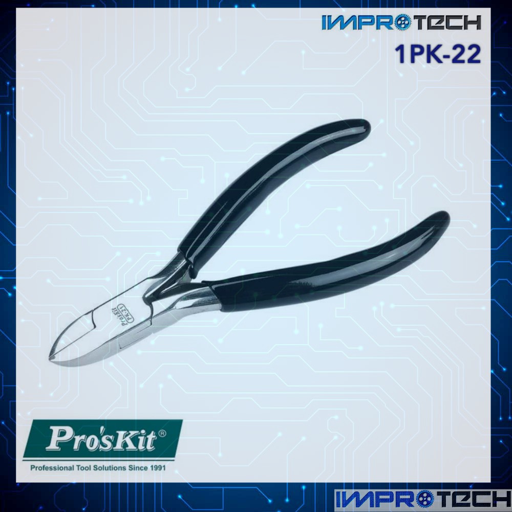 PROSKIT Slim Full Flush Side Cutter (110mm) ~ [ 1PK-22 ] | Shopee Malaysia