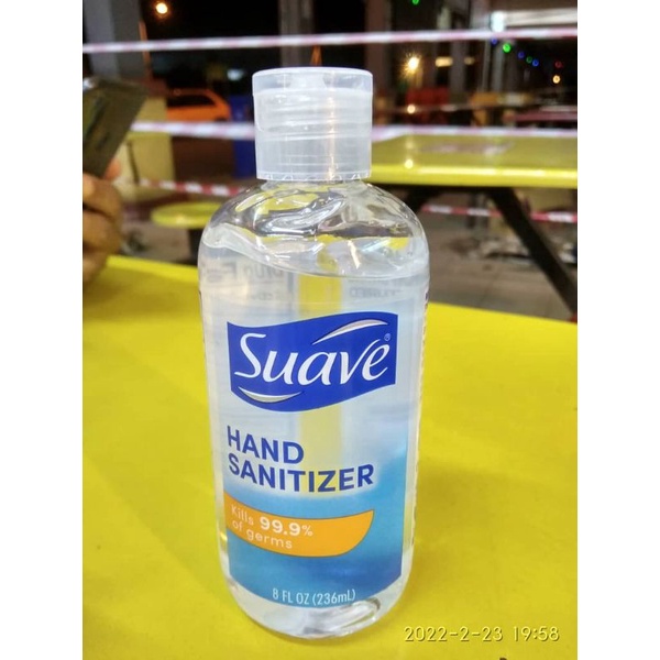 Unilever Suave Hand Sanitizer 70&% Alcohol 236 ML x 2 bottle (Export ...
