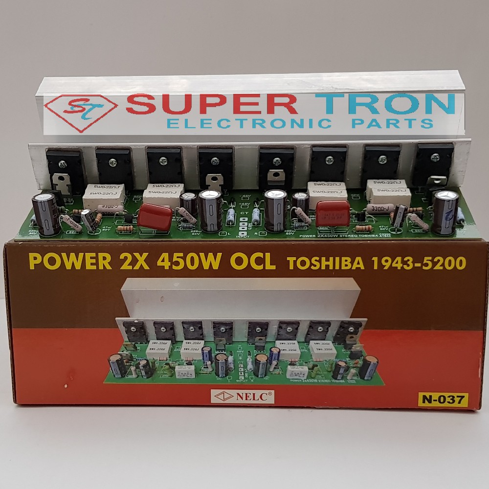 2 X 450Watt OCL Power Amplifier Kit A1943 C5200 | Shopee Malaysia