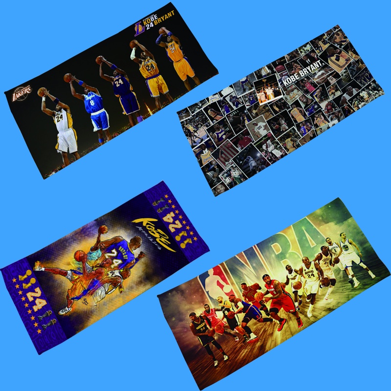 2025 NBA Sports Towel Star Towel Kobe Curry James Water Absorbing Towel ...
