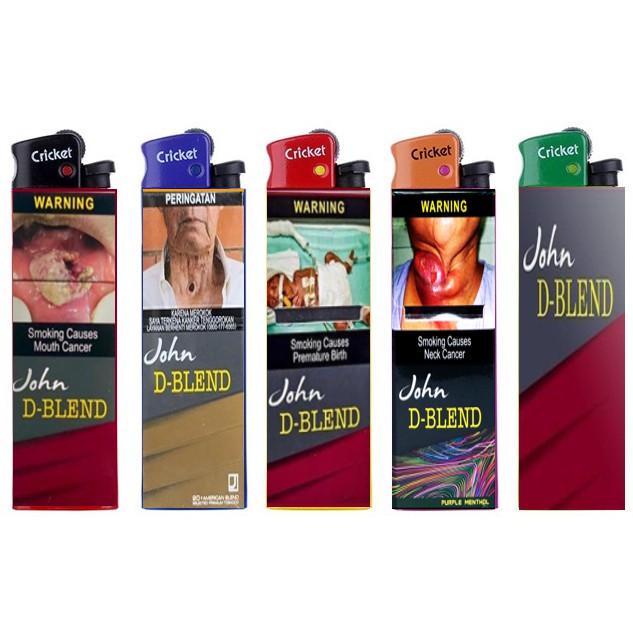 JOHN D BLEND SPECIAL 5 PCS SET A LIMITED EDITION CUSTOM LIGHTER ...