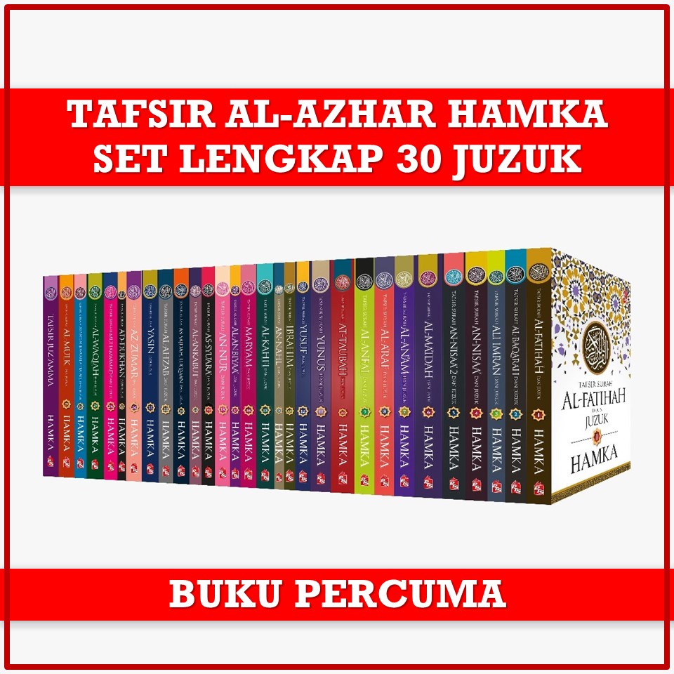 TAFSIR AL-AZHAR - HAMKA (SET LENGKAP 30 JUZUK TAFSIR AL-QURAN DALAM ...