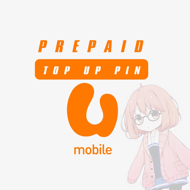 U Mobile Reload Pin Prepaid RM5 | Shopee Malaysia