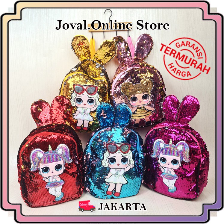 Lol SEQUIN Children Backpack LED School LOL LED LOL LED LOL Backpack ...