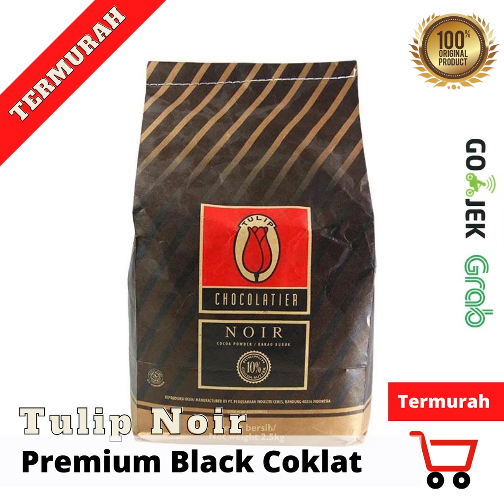 Tulip NOIR Cocoa Powder 2,5kg Sak Purecocoa Savory Black Chocolate ...