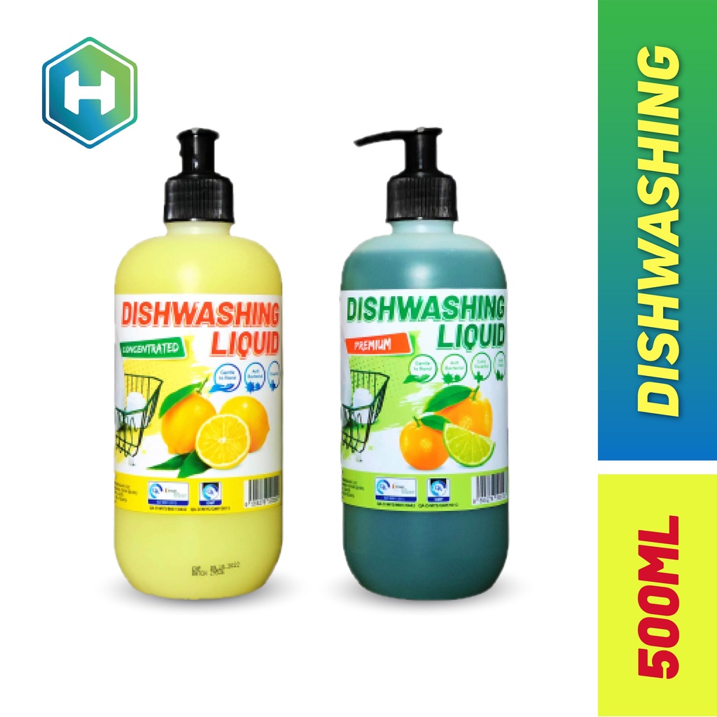 500ML Hand Dishwashing Liquid / Dish Wash / Pencuci Piring / Sabun ...