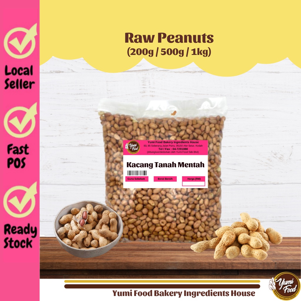 [READY STOCK] Raw Peanuts / Kacang Tanah Mentah / Groundnuts / Earthnuts | Shopee Malaysia