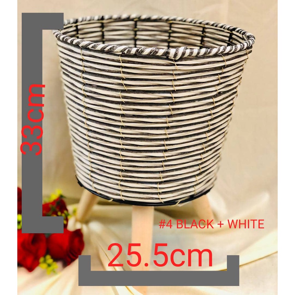 READY STOCK PASU ROTAN | RATTAN FLOWER POT | Shopee Malaysia