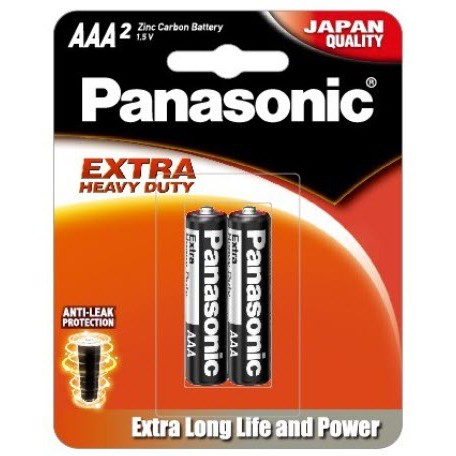 Panasonic Extra Heavy Duty AAA Size (2 Pcs/Pack) | Shopee Malaysia