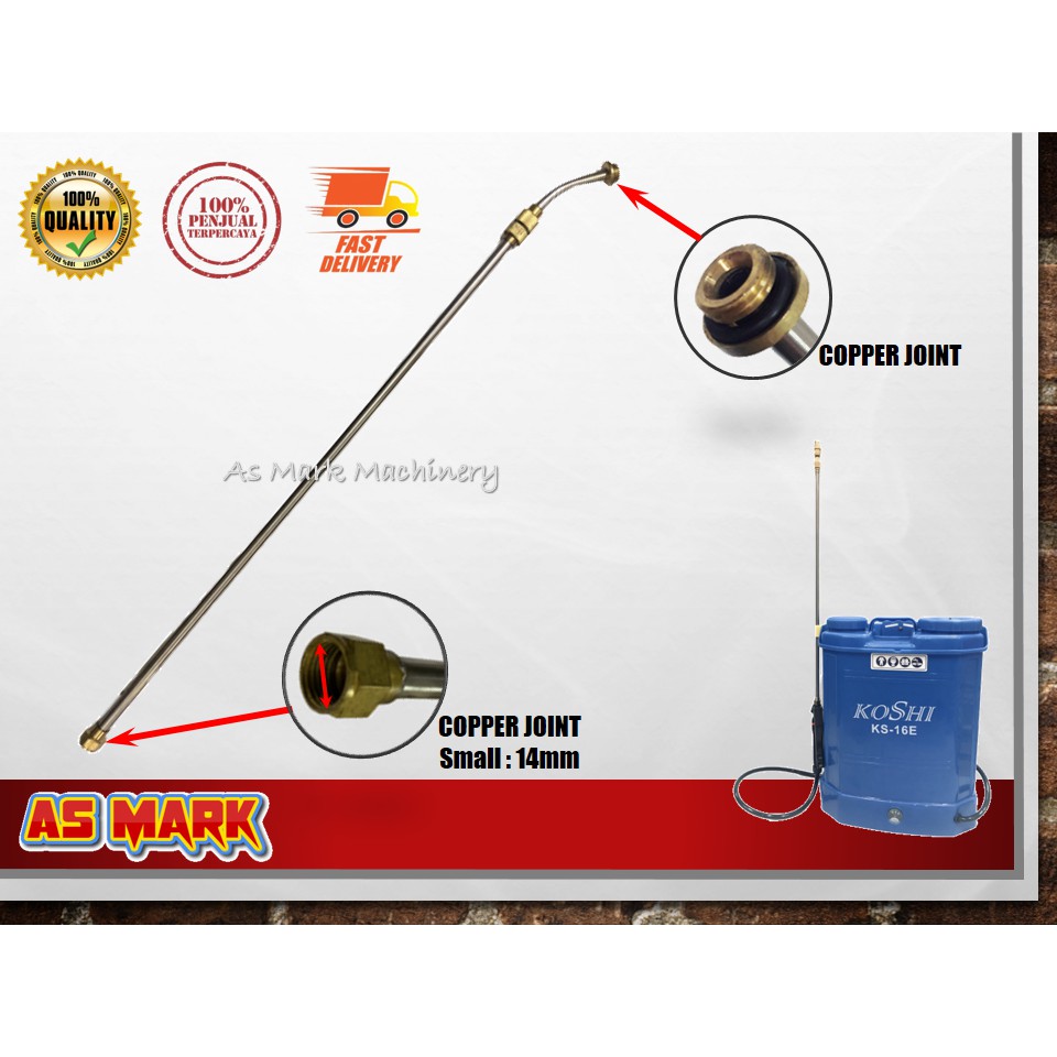 COPPER LANCE 14mm (45*BENGKOK) KNAPSACK BATTERY SPRAYER | Shopee Malaysia